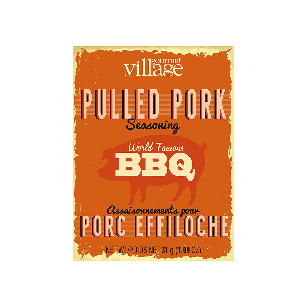 Gourmet Du Village - Mélange d'Épices Pour Porc Effiloché – Boucane BBQ