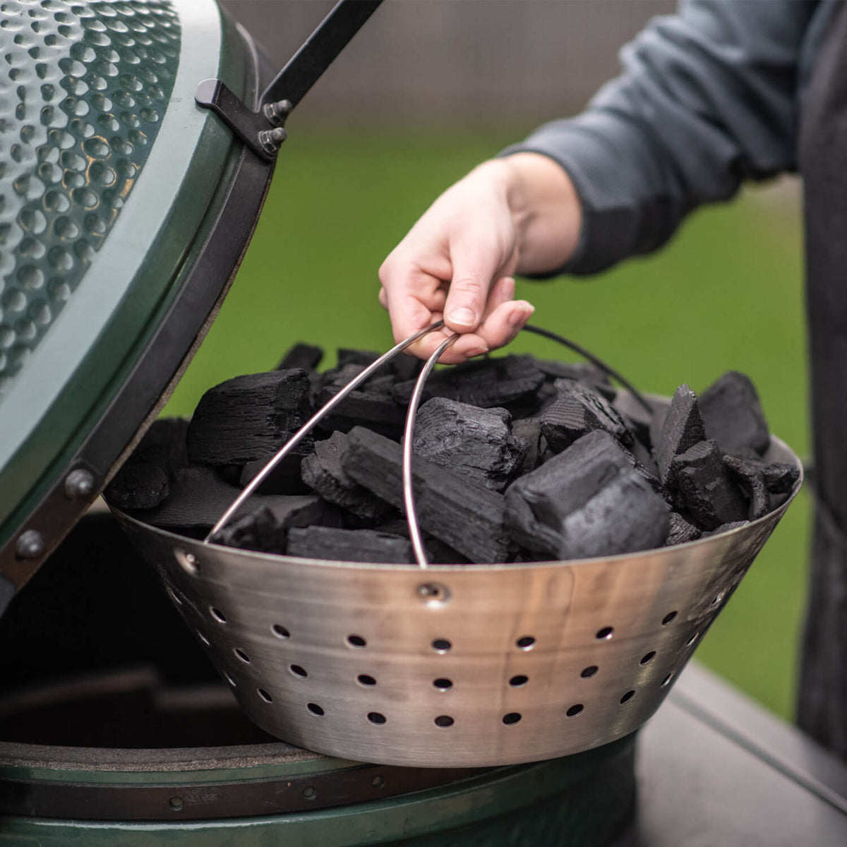 Big Green Egg - Bol À Feu En Acier Inoxydable – Boucane BBQ